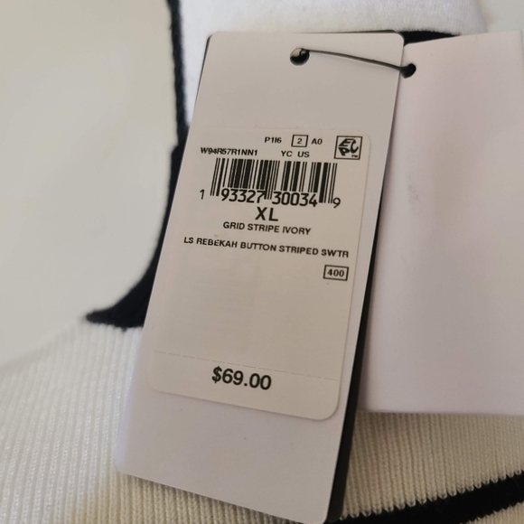 Guess | Sweaters | Guess Los Angeles Black And White Sweater | Poshmark